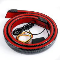 China 129.79 x 3.51 x 1.02 cm Packaging Size Luminous Car Spoiler with LED Strip Light for sale
