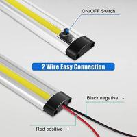 China 12V Car Interior LED Light Strip with 104 COB LEDs and High Brightness of 1600LM for sale