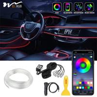 China Special Functions 5 in 1 Car Interior Lights 16 Million Colors with Wireless Control for sale