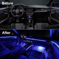 China Special Functions 5 in 1 Car Interior Lights 16 Million Colors with Wireless Control for sale