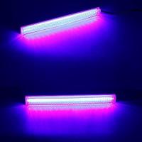 China Universal Super Bright Car Trucks DRL Waterproof 12V LED Strips COB Car LED Fog Light for sale
