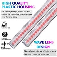 China Universal Super Bright Car Trucks DRL Waterproof 12V LED Strips COB Car LED Fog Light for sale