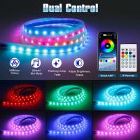 China Car Engine Hood Decorative Headlights 12V RGB Multi-Color Waterproof Hood Light Strip for sale