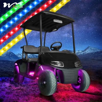 China Polyvinyl Chloride PVC Golf Cart LED Light Strip Trim Neon Kit for EZGO Yamaha Club Cars for sale