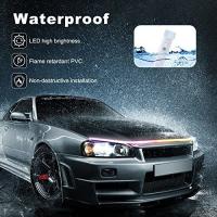 China Waterproof Car LED Hood Light Strip 59 Inch Flexible Daytime Running Light for Exterior for sale