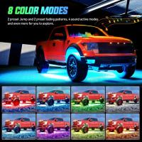 China Multi-color Car LED Light Strip with Voice Control and Music Mode 680g Remote Control for sale