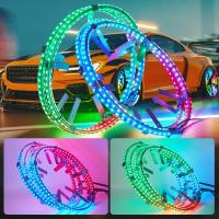 China Residential LED Dream Chasing Colors L/R Turn Signal Brake Backlight Strip Light Kit for sale