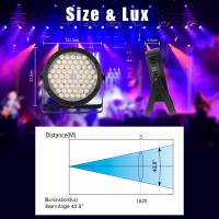 China High CRI Stage Light 60W*2 RGBW LED Par Light for Weeding Disco Fishing Lighting for sale