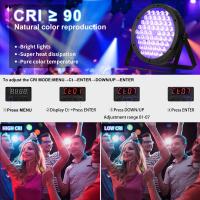 China High CRI Stage Light 60W*2 RGBW LED Par Light for Weeding Disco Fishing Lighting for sale