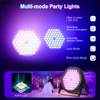 China High CRI Stage Light 60W*2 RGBW LED Par Light for Weeding Disco Fishing Lighting for sale