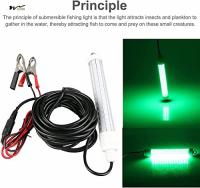 China 12V 120 LED Submersible Fishing Light for Night Fishing 50000 Hour Working Lifetime for sale
