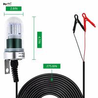 China 3000 Lumens Green LED Fishing Light for Dock Attractants and Night Fishing Underwater for sale