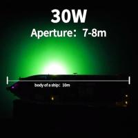 China 3000 Lumens Green LED Fishing Light for Dock Attractants and Night Fishing Underwater for sale