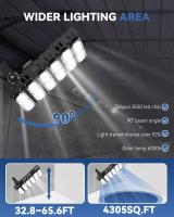 China 300W Equivalent 39000LM Super Bright LED Arena Lights Corded Electric IP66 Waterproof for sale