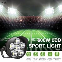 China LED Stadium Waterproof Light 600W 84000 Lumen IP65 Modern Style for Outdoor Flood Lighting for sale