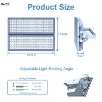 China Outdoor Stadium Lighting LED Flood Lamp 200w White Light Waterproof Adjustable Angle for sale