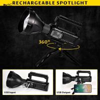 China Super Bright 100000 Lumens LED Torch Waterproof for Fishing 50000 Hours Working Time for sale
