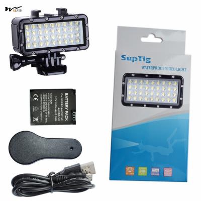 China Waterproof LED Video Light High Power Dimmable Fill Night Light for Diving Underwater for sale