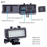 China Waterproof LED Video Light High Power Dimmable Fill Night Light for Diving Underwater for sale