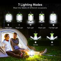 China Camping Lantern Rechargeable 7 Light Modes 60 LED Ultra Bright Tent Light Waterproof Light for sale