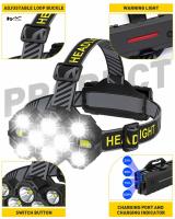 China 10 Modes Rechargeable Fishing Lamp with 22000 Lumen LED Light and Waterproof Design for sale