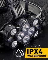 China 10 Modes Rechargeable Fishing Lamp with 22000 Lumen LED Light and Waterproof Design for sale