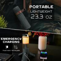 China 10000mah Batteries Camping Lantern Rechargeable with 32 LED Lights 50000 Working Hours for sale