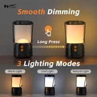 China Water Resistant LED Rechargeable Camping Lantern 4000 mAh Capacity 3 Lighting Modes 2- for sale