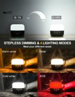 China 6700mAh Emergency Hanging Light for Camping Tent 50000 Hours Lifespan LED Camping Lantern for sale