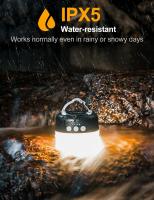 China 6700mAh Emergency Hanging Light for Camping Tent 50000 Hours Lifespan LED Camping Lantern for sale