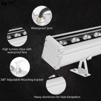 China 24W Linear Bar Light Dimmable 24V DC Outdoor Wall Washer IP65 Waterproof 2 Warm White for sale