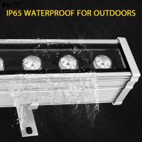 China 24W Linear Bar Light Dimmable 24V DC Outdoor Wall Washer IP65 Waterproof 2 Warm White for sale