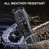 China Tactical Flashlights 4 Pack High Lumens 5 Modes Waterproof Portable Pocket Flash Light for sale