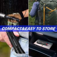 China Tactical Flashlights 4 Pack High Lumens 5 Modes Waterproof Portable Pocket Flash Light for sale