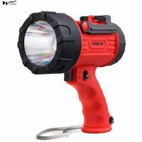 China Rechargeable Spotlight with Foldable Stand and Detachable Red Lens 50000 Hours Working Time for sale