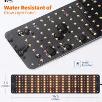 China Indoor Plants 45W LED Grow Light Panel with Timer and Dimmable 3 Modes Full Spectrum for sale