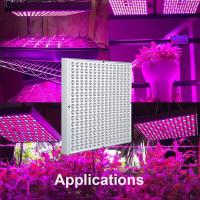 China Grow Light Room 75W LED Plant Growth Lamp 225 LEDs UV IR Red Blue Full Spectrum Bulb Panel for sale