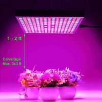 China Grow Light Room 75W LED Plant Growth Lamp 225 LEDs UV IR Red Blue Full Spectrum Bulb Panel for sale