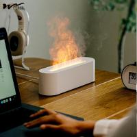 China Garden Essential Oil Diffuser 150ml Cool Mist Ultrasonic Humidifier for Fireplace Flame for sale