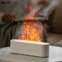 China Garden Essential Oil Diffuser 150ml Cool Mist Ultrasonic Humidifier for Fireplace Flame for sale