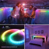 China 9.8ft Neon Light with USB RGB Smart IC IP65 Waterproof 50LED/M App Controllable for sale