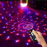 China 50000 Hours Lifespan Mini Disco Ball Light for Residential Party Strobe Magic Lights for sale