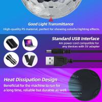 China 50000 Hours Lifespan Mini Disco Ball Light for Residential Party Strobe Magic Lights for sale