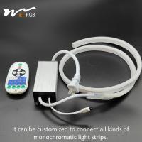 China 2024 Voltage LED Light Bar Dimmer Bluetooth APP Remote Control Monochrome LED Lamp Neon Lamp Controller with 2- for sale