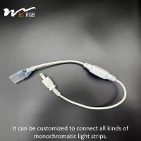 China 2024 Voltage Monochromatic LED Strip Plug for Project Installation Lighting Solutions for sale
