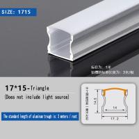 China 2- Square and Triangular Aluminum Alloy Lamp Trough with LED Light Flexible Tube for sale