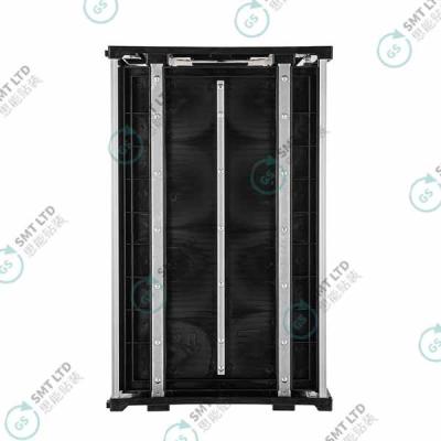 China Aluminum Alloy Anti Static PCB Magazine Rack with 50 PCB Slots and 355 x 315 x 580 mm Dimensions for SMT Loader and Unloader for sale