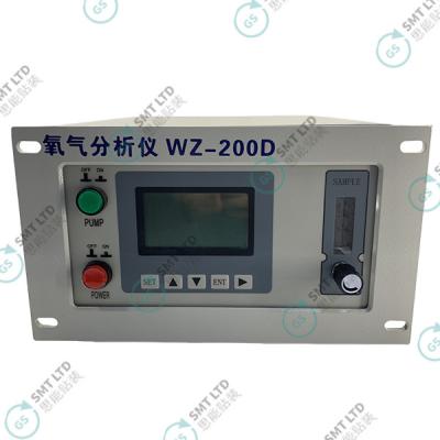 China Reflow Oxygen Analyzer WZ-200D with 128x64 Dot Matrix LCD Display Measuring Range 0~25.00% and Lowest Measurement 1ppm for sale