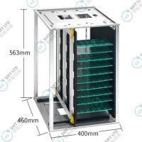 China SMT Loading Unloading Rack 460x400x563mm Adjustable 50-330mm for sale