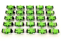 China SC APC SM SX Fiber Optic Adapters Oxidation Proof Fiber Optic Couplers for sale